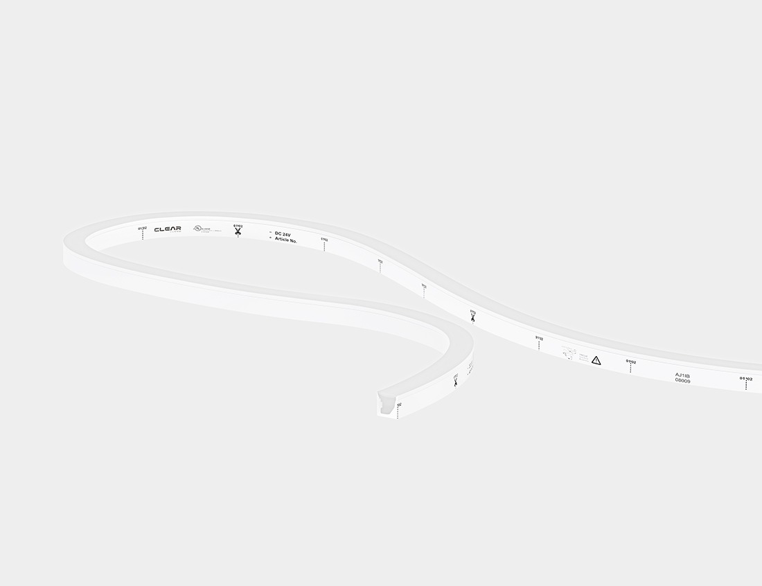 Flexglo™ F22 Horizontal Bending (Silicone) – Clear Lighting | Custom ...