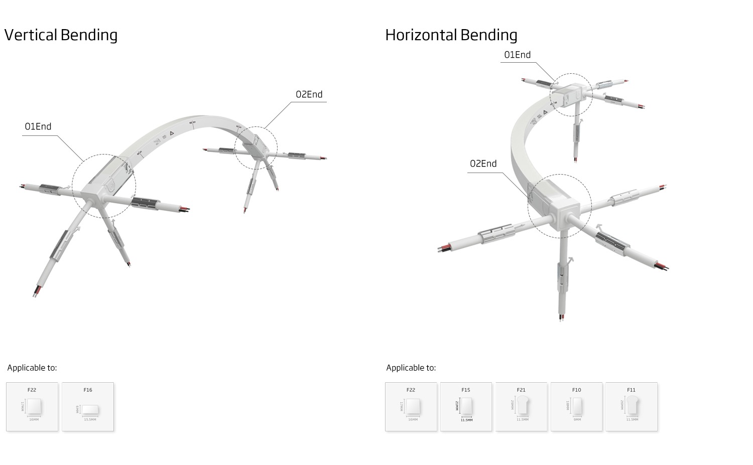 Snap Connector IP67 – Clear Lighting | Custom LED Neon Flex Lighting