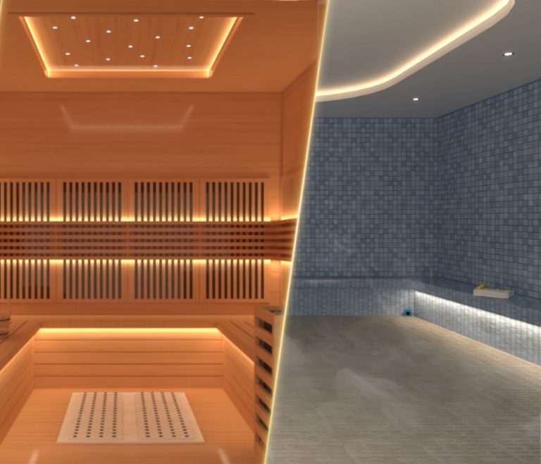 Sauna Light – Clear Lighting | Custom LED Neon Flex Lighting