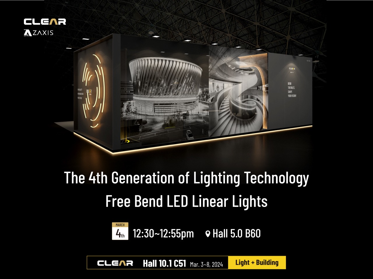 Sign up for Product Launch Speech at Light + Building 2024 – Clear ...